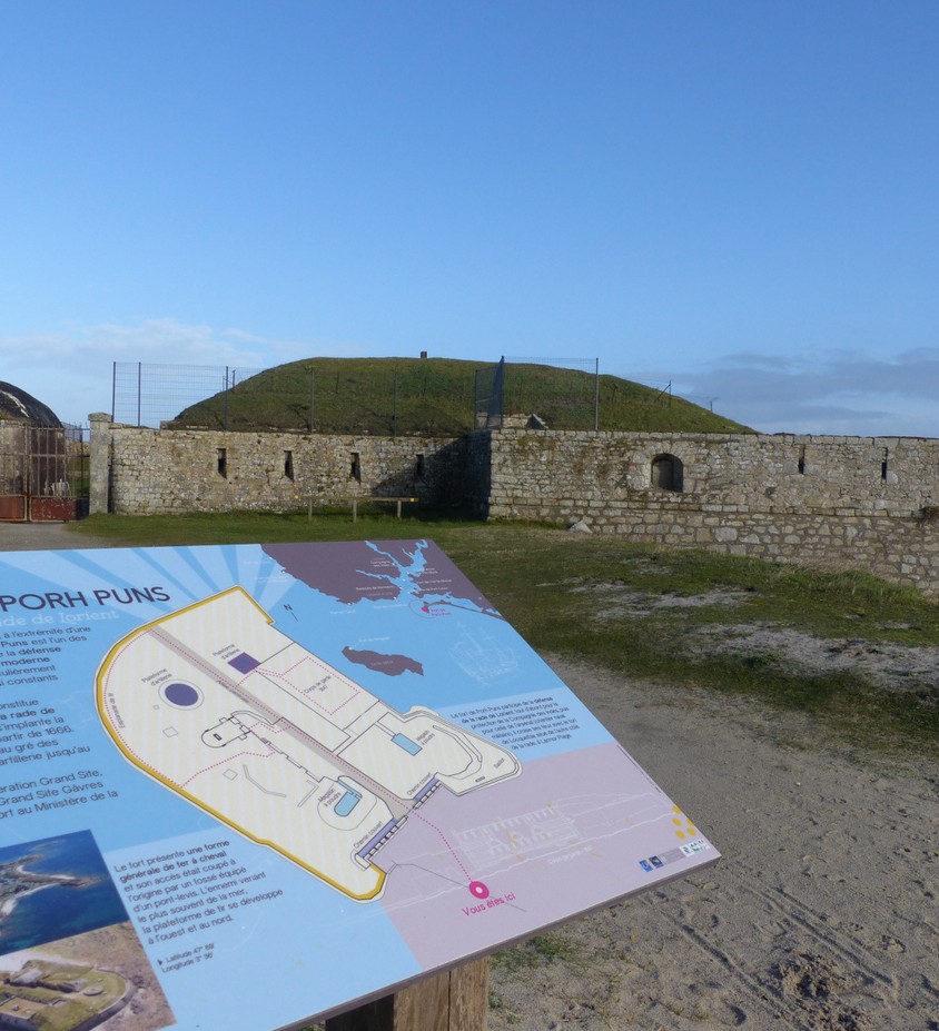 Les secrets du fort de Porh Puns - Grand Site de France Dunes Sauvages ...